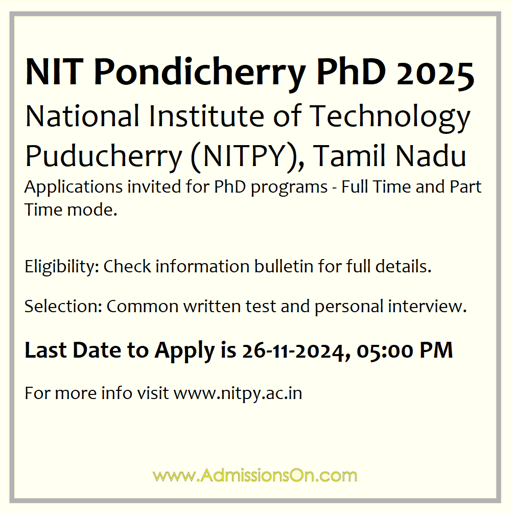 Nit Py Logo Celebration Of "Rashtriya Ekta Divas" In NIT Puducherry