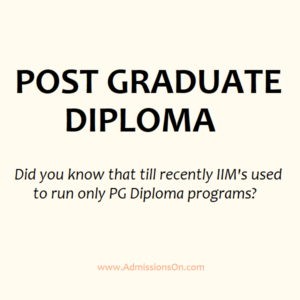 What is a PG Diploma? Is it valid in India? Eligibility